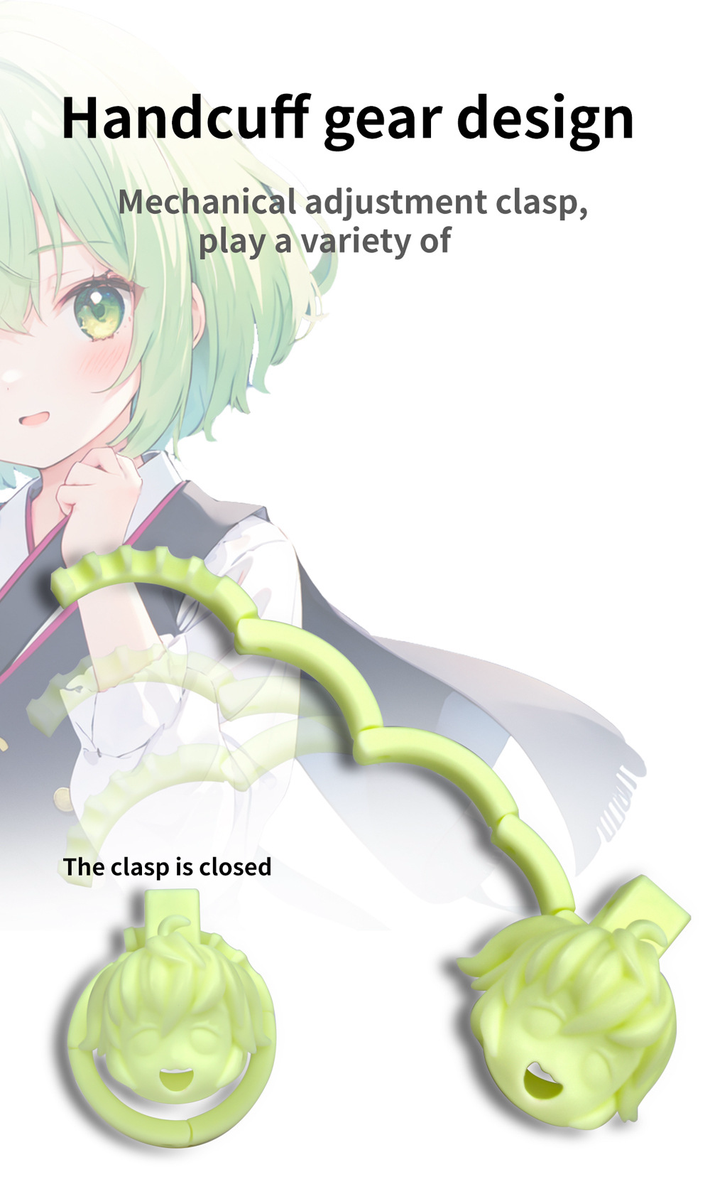 Built-in Adjustable 3D Printed Anime Chastity Cage from 40mm-60mm/1.57 ...