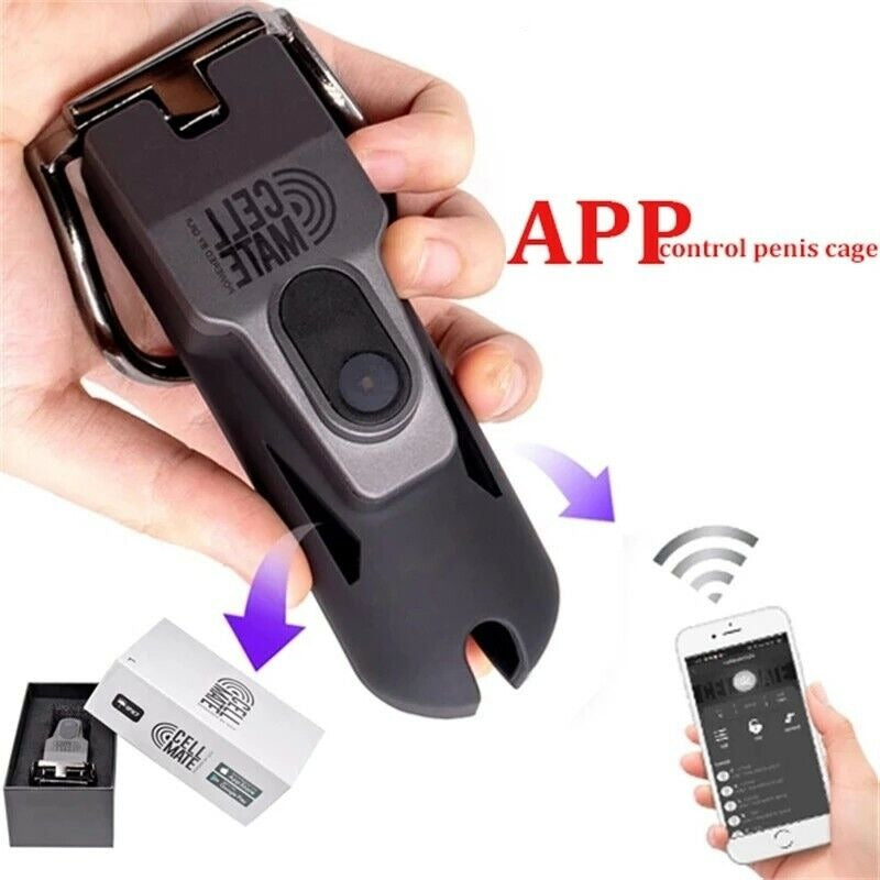 Dispositivo de castidad masculina con descarga eléctrica Cellmate2 ...