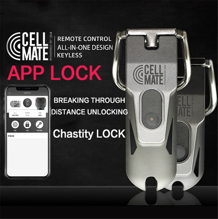 Cellmate2 Electric Shock Male Chastity Device - APP/Bluetooth Remote ...