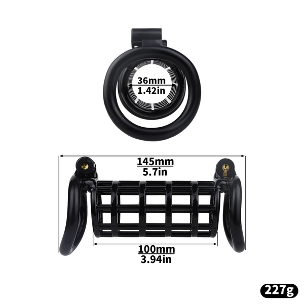 Dual Cock Chastity Cage Device for Couples‘ Mutual Restraint Sex Toy ...