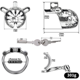 Shop Our Small Chastity Cage For Men - InvertedChastity