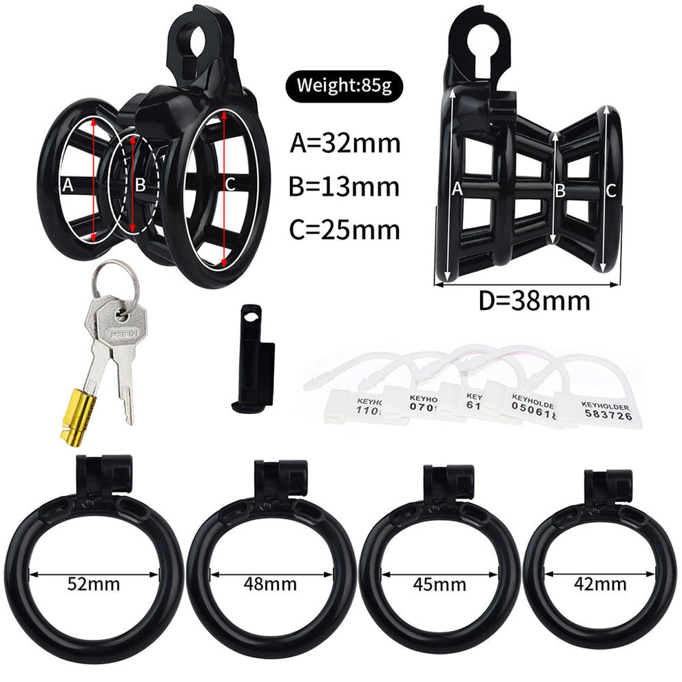 3D Printed Inverted Negative Chastity Cage Lightweight Male Chastity ...