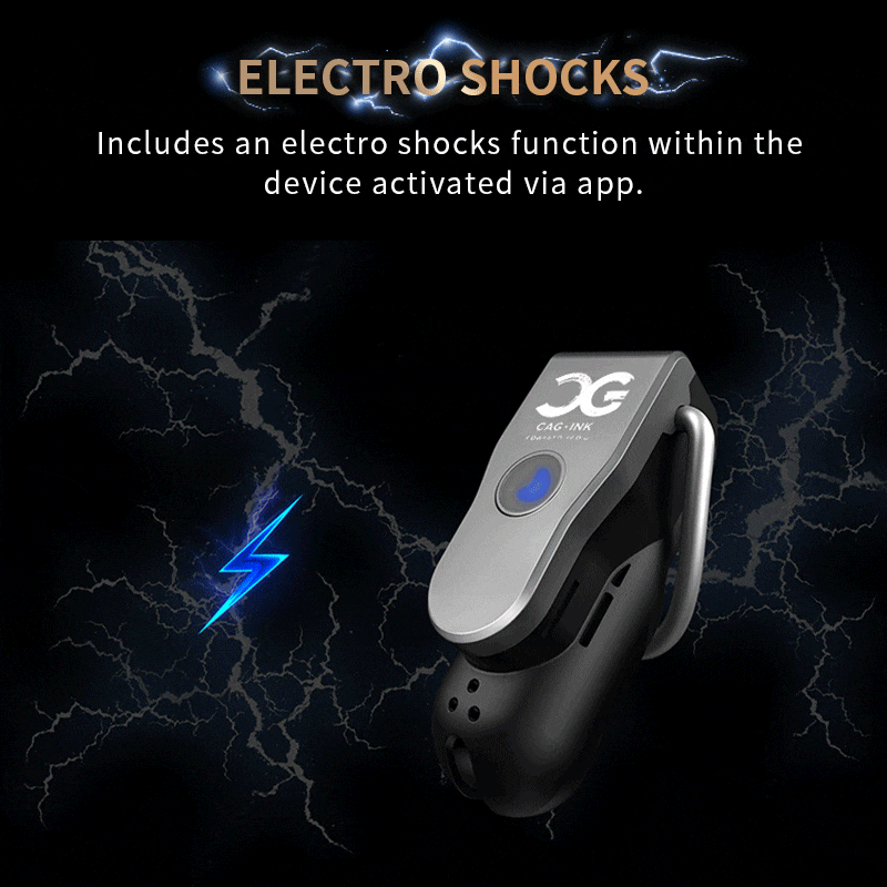 Cellmate2 Electric Shock Male Chastity Device - APP/Bluetooth Remote ...