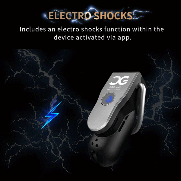 Cellmate2 Electric Shock Male Chastity Device - APP/Bluetooth Remote ...